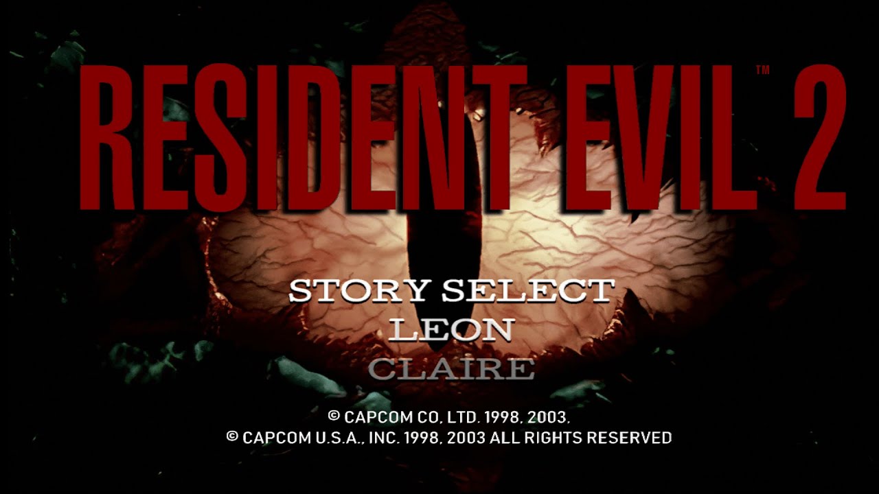 RESIDENT EVIL 2 GC 16:9 w/ HD TEXTURE PACK - YouTube