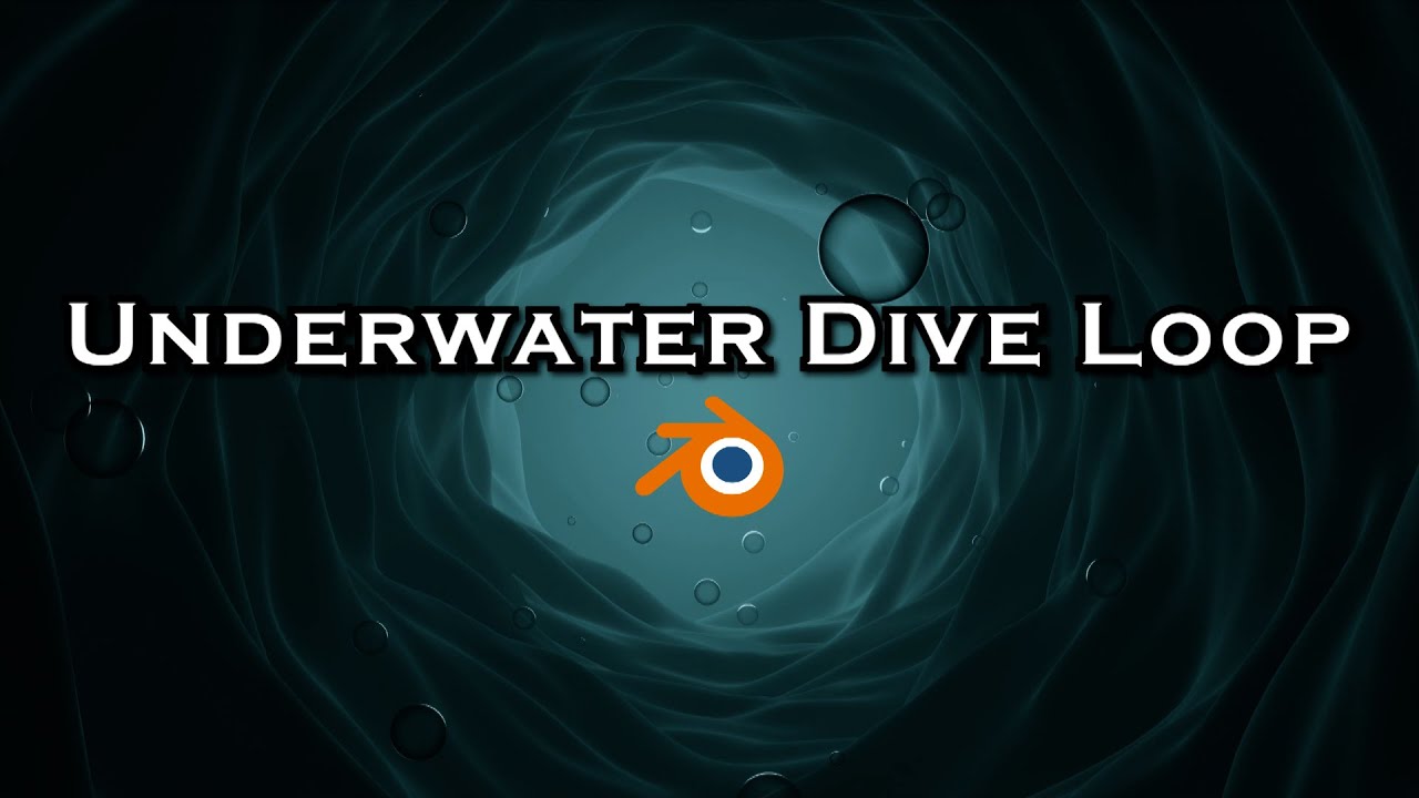 Abstract Underwater Dive Loop - Blender Tutorial - YouTube