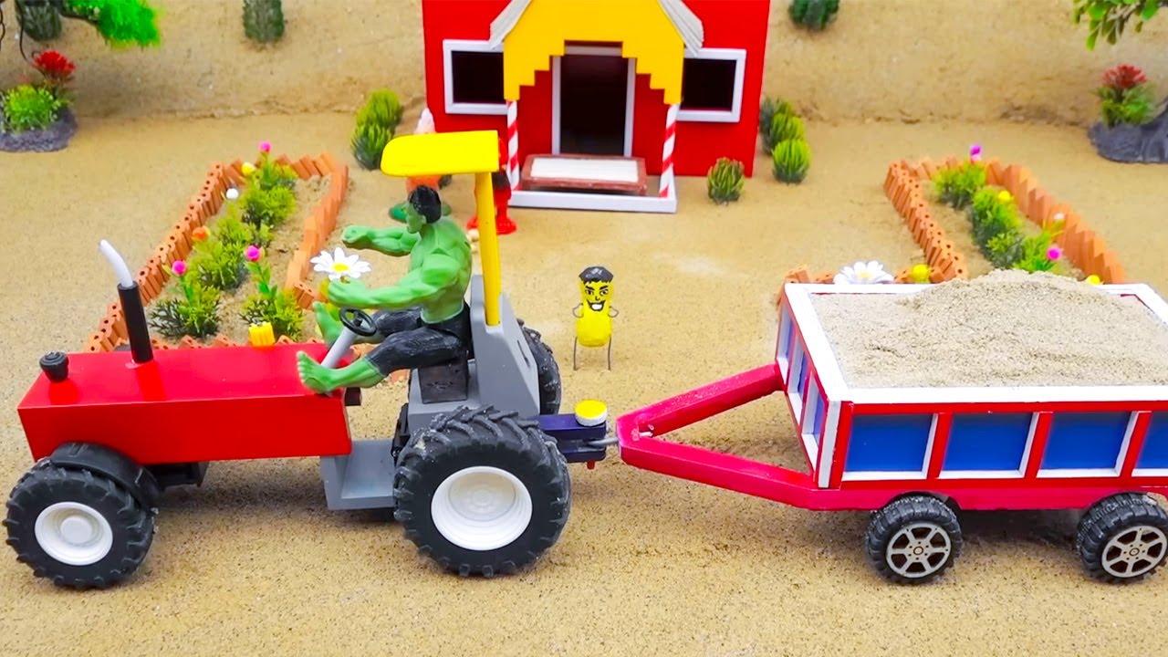 Diy tractor and house construction using bricks: A cool science ...