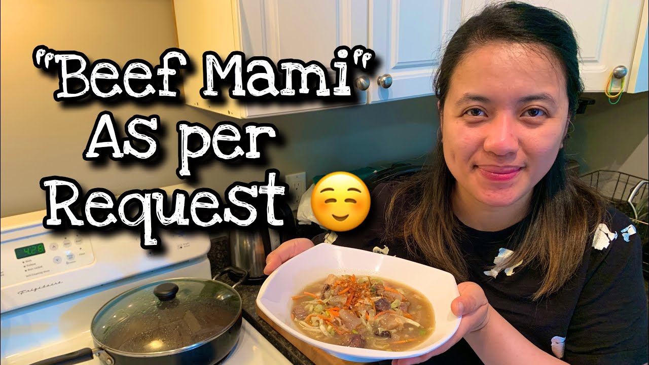 How to cook "Beef Mami" | Filipino Food | Jessa Anne - YouTube