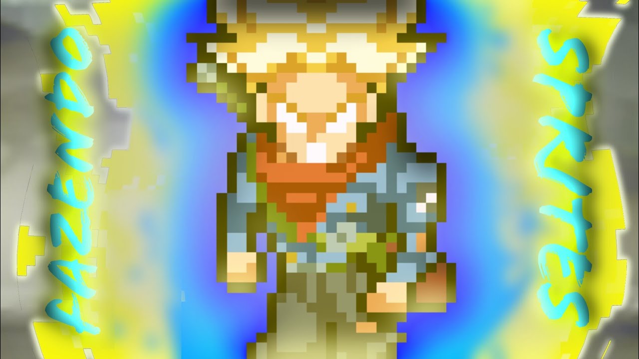 Fazendo sprites do Trunks SSJRage em SWLPlus! - YouTube