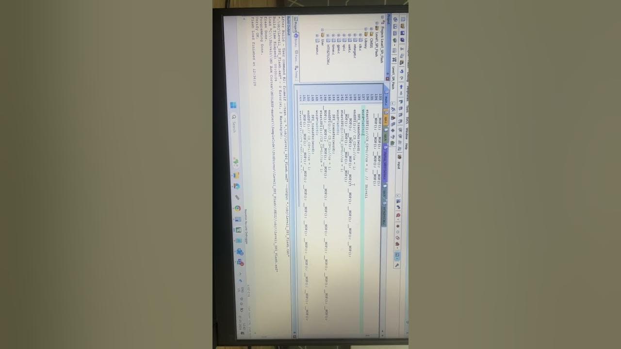 Nuvoton M031 MCU interface with HT1621 SPI Driver LCD - YouTube