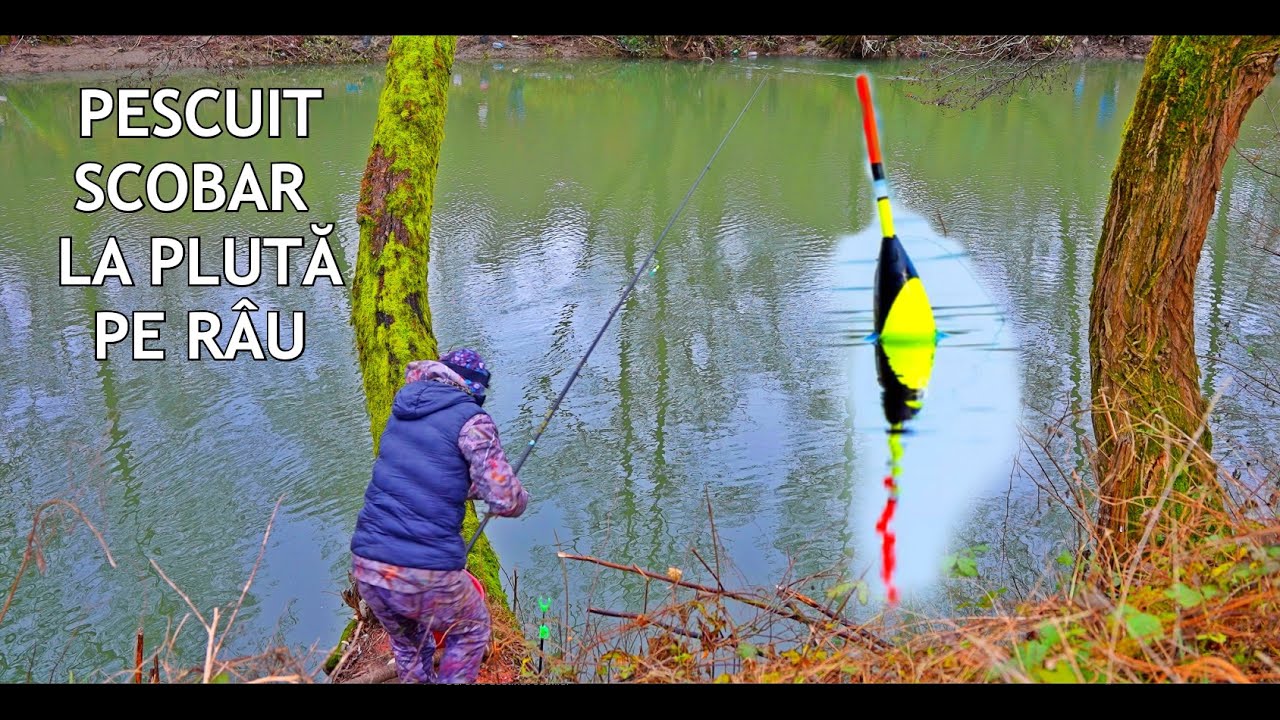 Pescuit Iarna La PLUTA Pe RÂU La SCOBAR 4K - 8 Decembrie 2023 pe Crișul ...