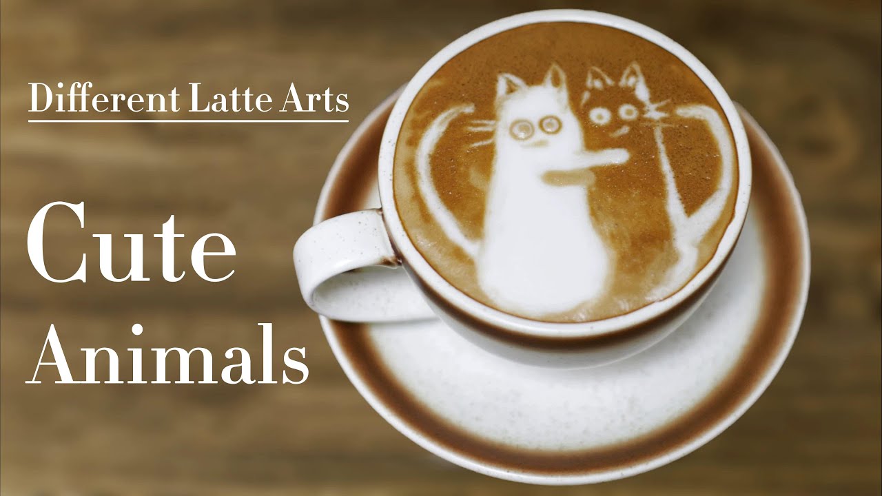 The Most Creative Latte Art Ever Made! - Cute Animals in Your Cups ...