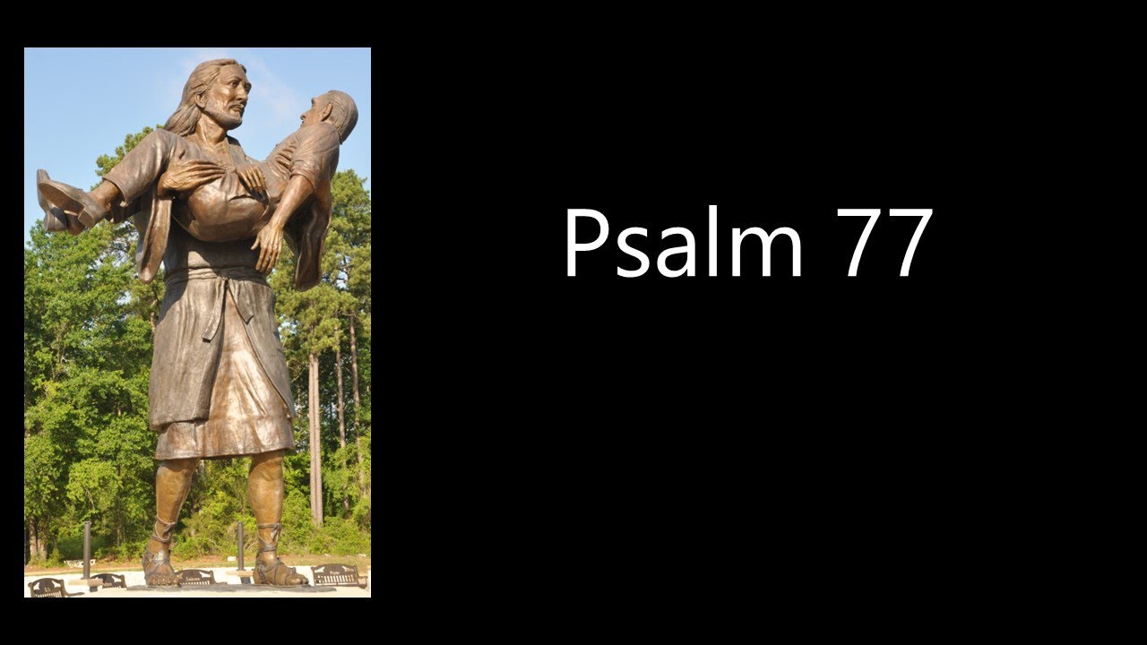 Psalm 77 - Footprints in the Sand - YouTube