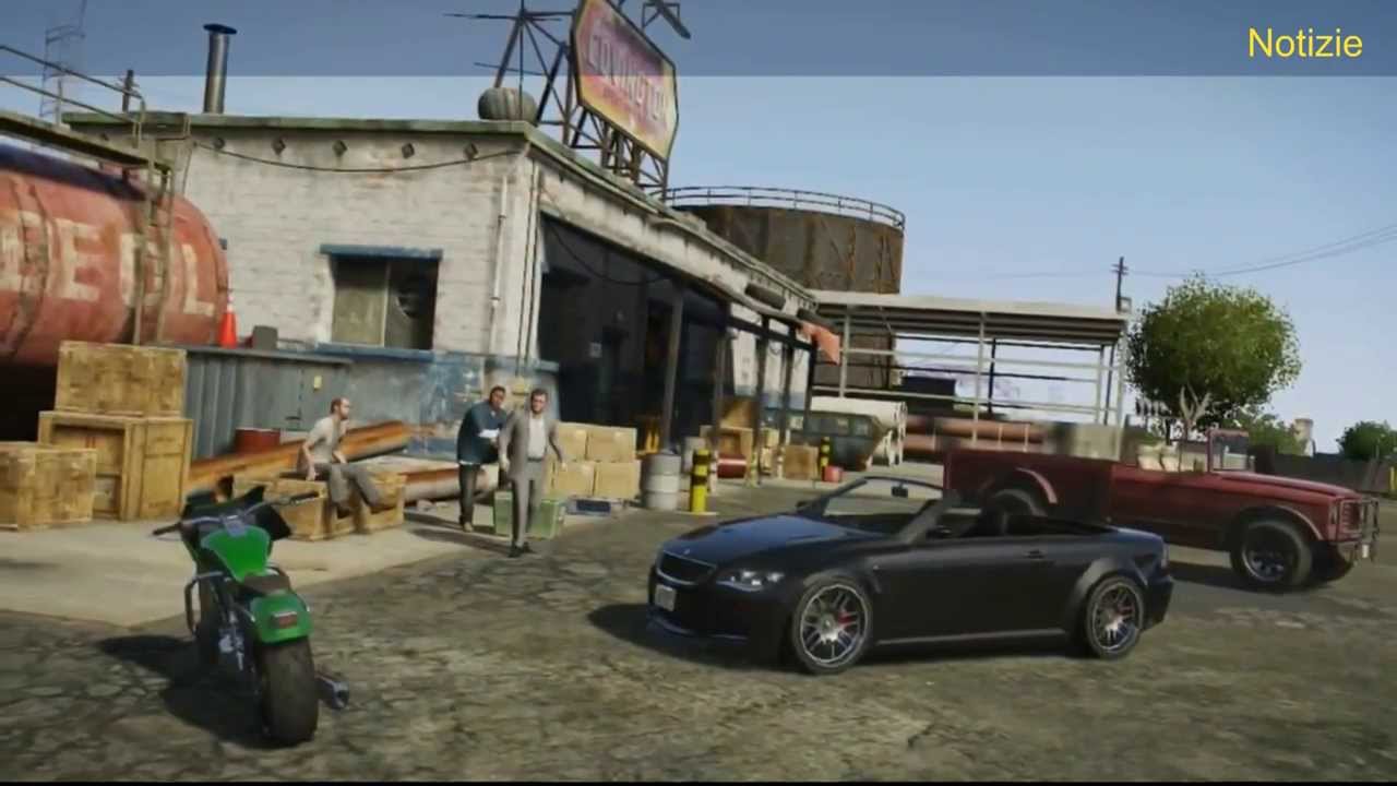 GTA 5 (Rockstar) - Gameplay ufficiale in italiano | EAZEL - YouTube