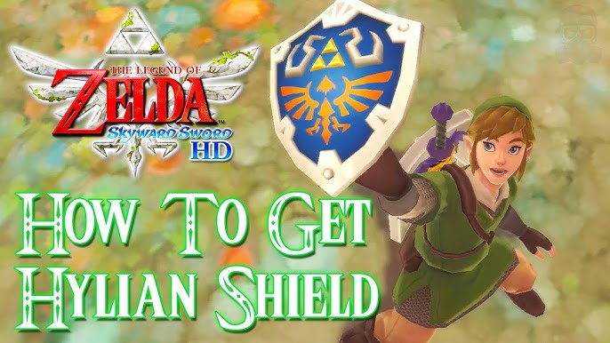 Master Sword And Hylian Shield Skyward Sword