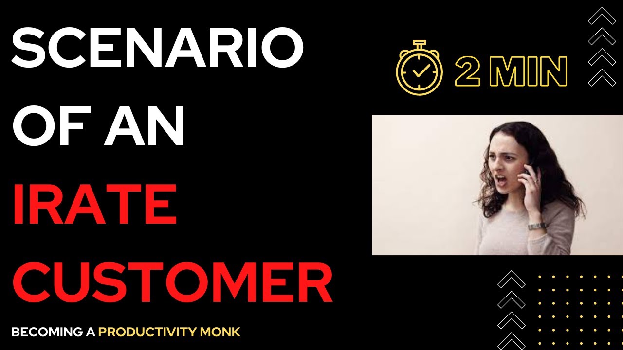 1.3 Scenario of an irate customer, Why should we focus on Customer Experience? - YouTube