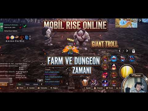 Rise Online Mobil Önce Dungeon Sonra Pk !