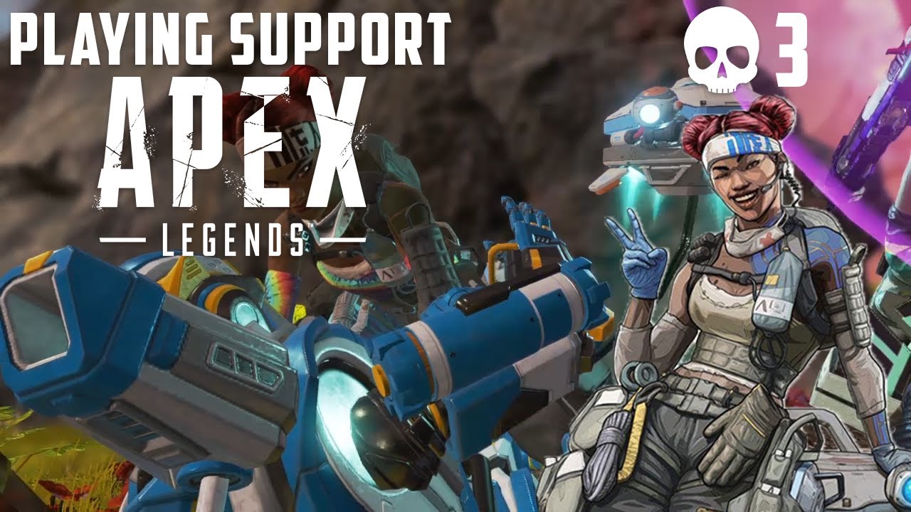 Playing Support | Apex Legends Gameplay - YouTube