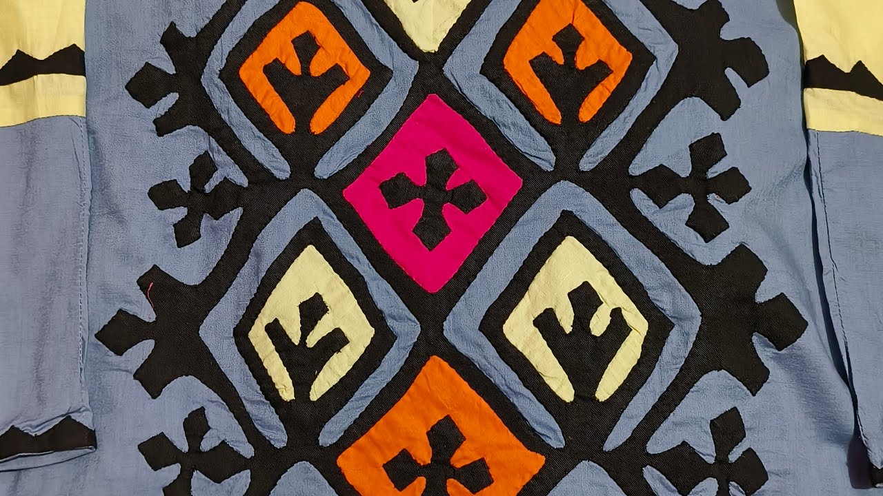 patch work | hand work | Sindhi tuk design - YouTube