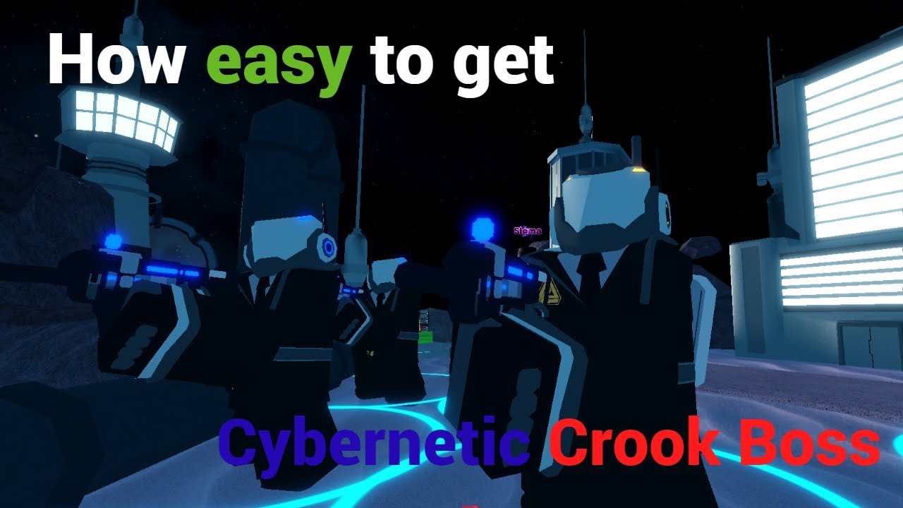 How to get Cybernetic Crook Boss | Roblox Tower defense simulator - YouTube