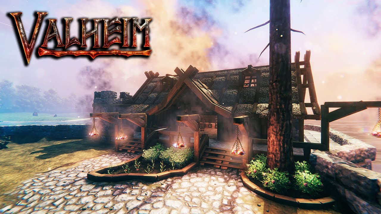 The Blacksmith's House Is Finished! (Valheim Ashlands) - YouTube