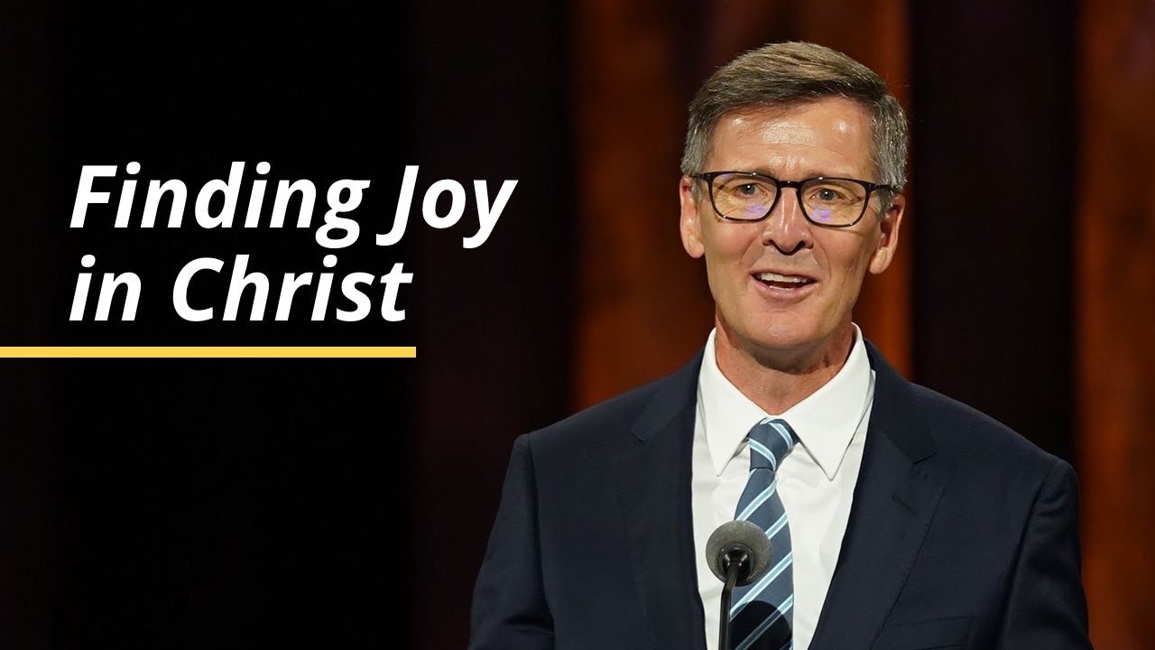 Finding Joy in Christ | Steven J. Lund | October 2020 - YouTube