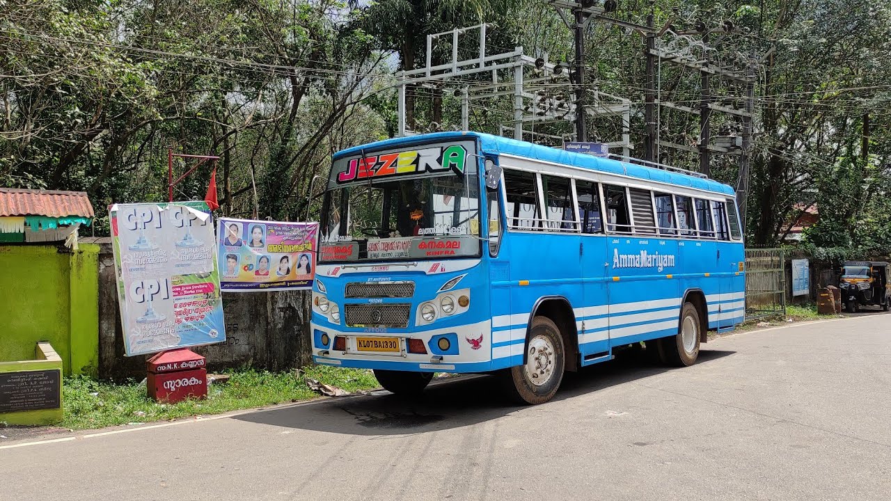 #busfanskerala Kerala private bus stickering #chalakudy - YouTube