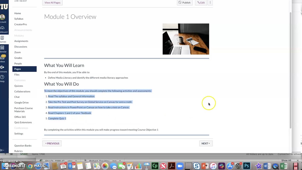 Canvas Announcement and Delayed Announcement Posting - YouTube