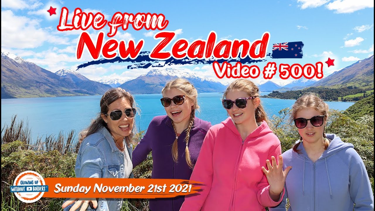 500TH YouTube Video Live Celebration From New Zealand 🇳🇿 | 197 ...