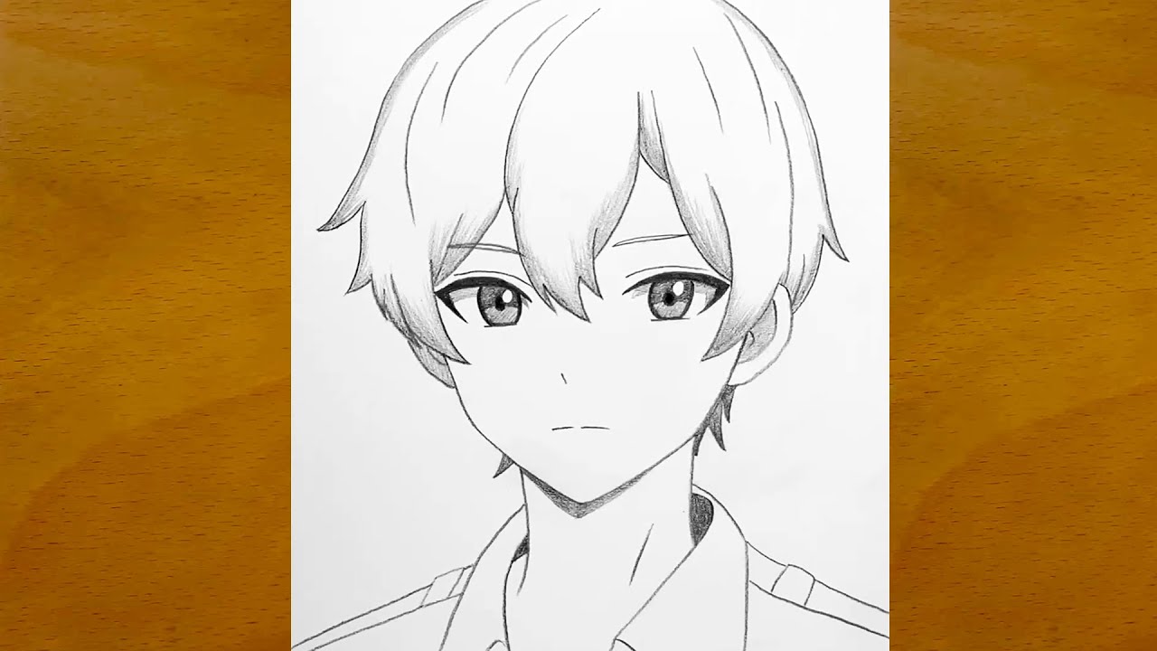 How To Draw A Handsome Anime Boy Step by Step Anime Sketch Easy how-to-draw-a-handsome-anime-boy-step-by-step-anime-sketch-easy