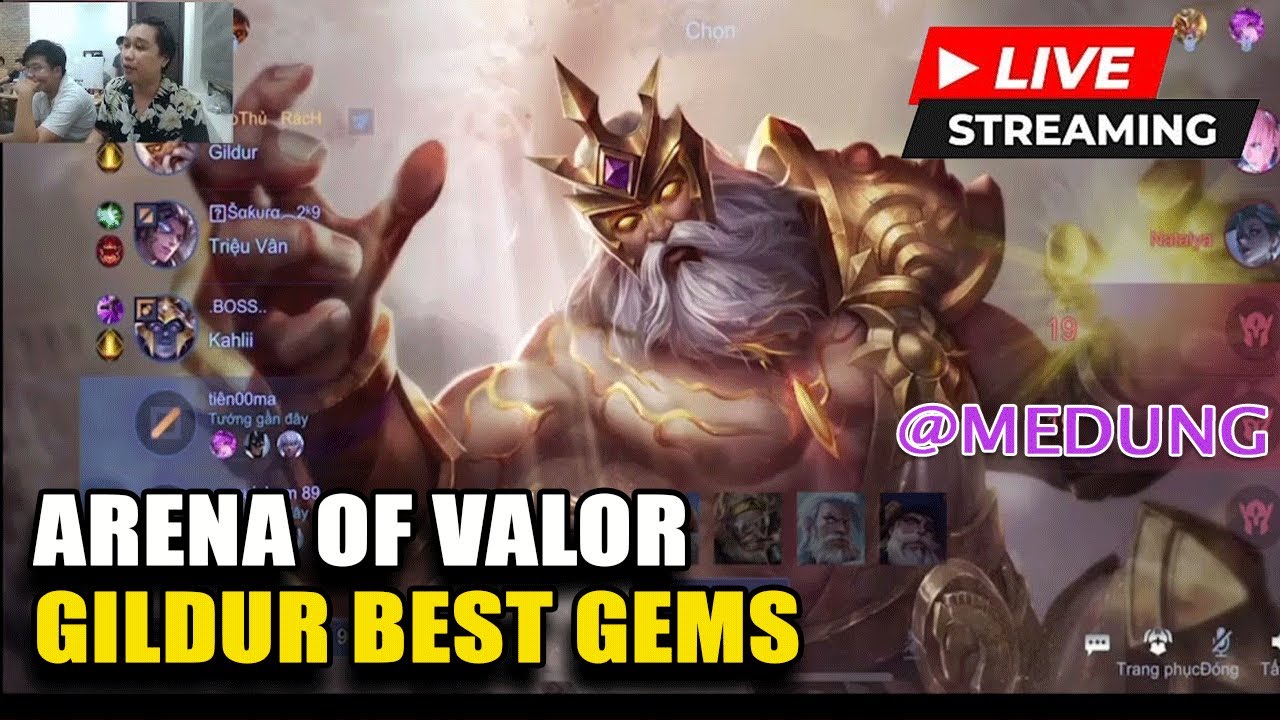 Arena of Valor GILDUR Best Gems by Me Dung - YouTube
