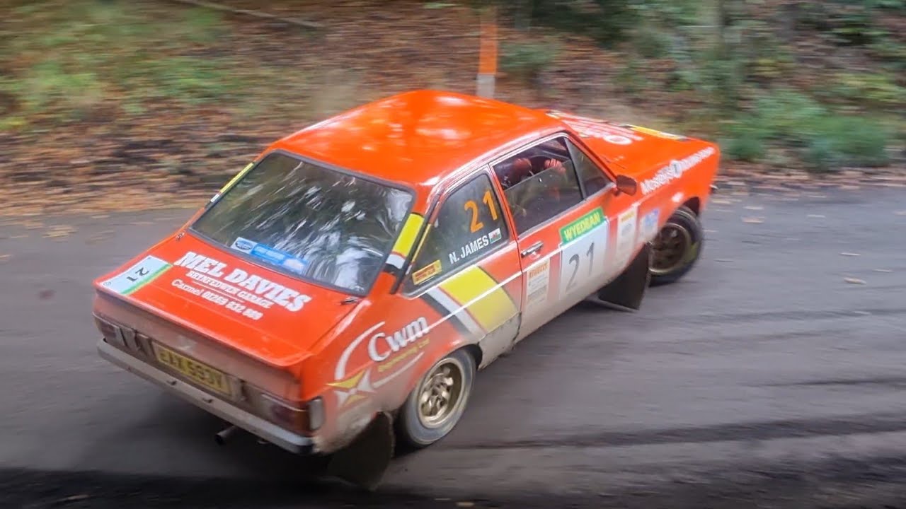 Wyedean rally 2022 MISTAKES and ACTION - YouTube