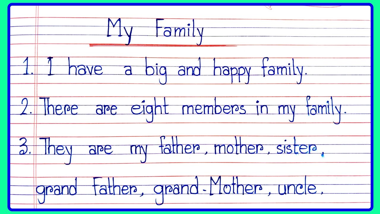 Few Lines About On My Family In English Paragraph On My Family few-lines-about-on-my-family-in-english-paragraph-on-my-family