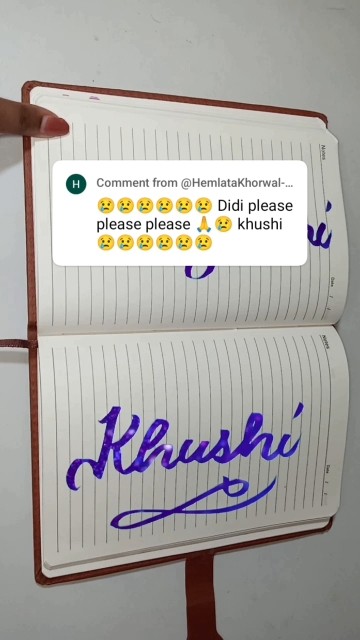 "Khushi" Best Handwriting in the world #trending #ytshorts #artist # ...