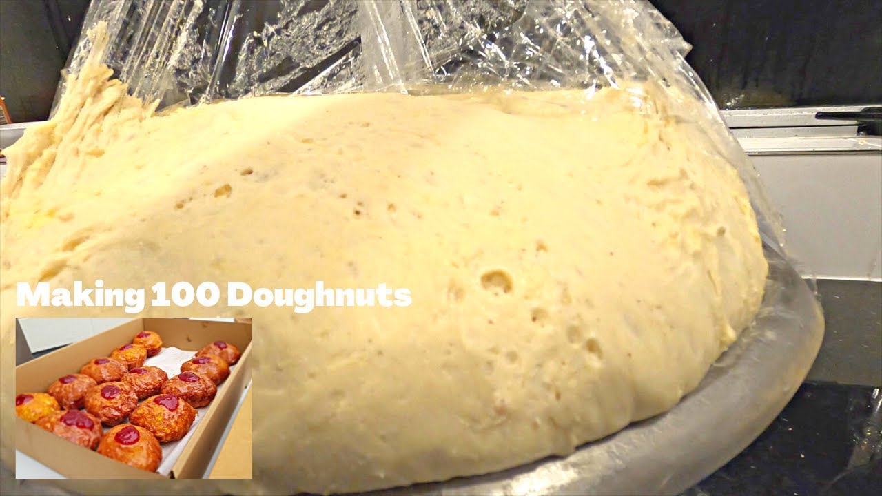 Making 100 Doughnuts in a tiny fryer - YouTube