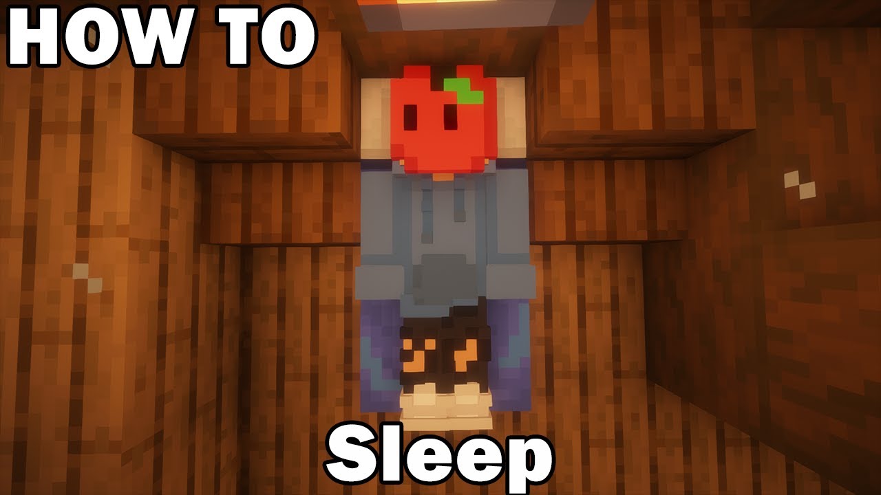 TUTORIAL: How To SLEEP In Minecraft - YouTube