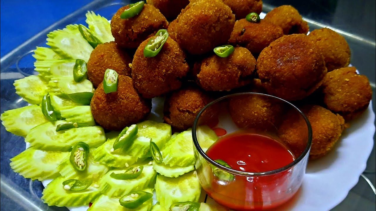 Aam diye soya ball recipe | আম সোয়া বল | - YouTube