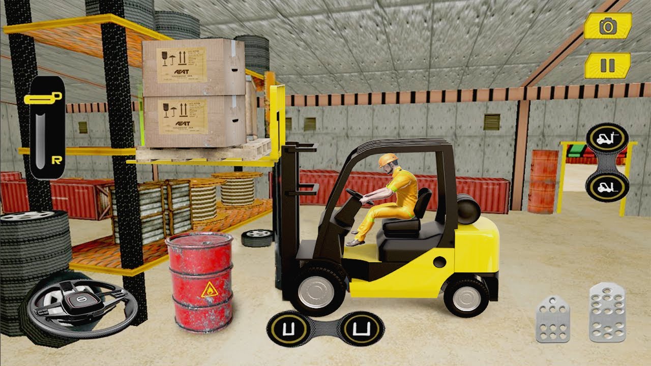 Real Forklift Simulator 2019: Cargo Forklift Games 2021 - Gameplay ...