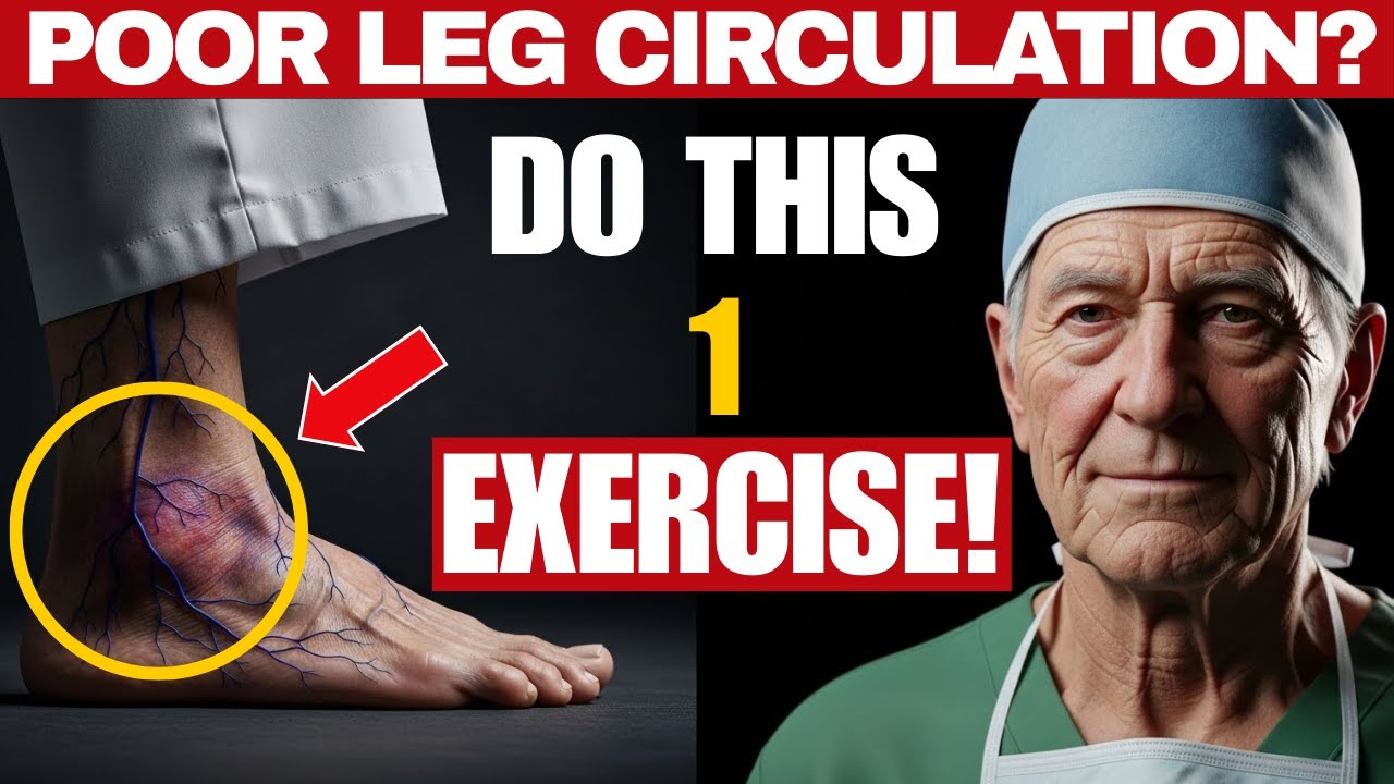 Over 60? Do THIS 1 Exercise for Poor Leg Circulation | Senior Wellness ...