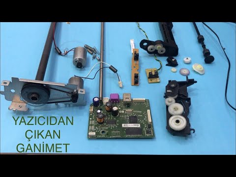 ESKİ YAZICIDAN ÇIKAN GANİMETLER - DC MOTOR VE JENERATÖR EKİPMANLARI - HURDADAN ÇIKAN GANİMET