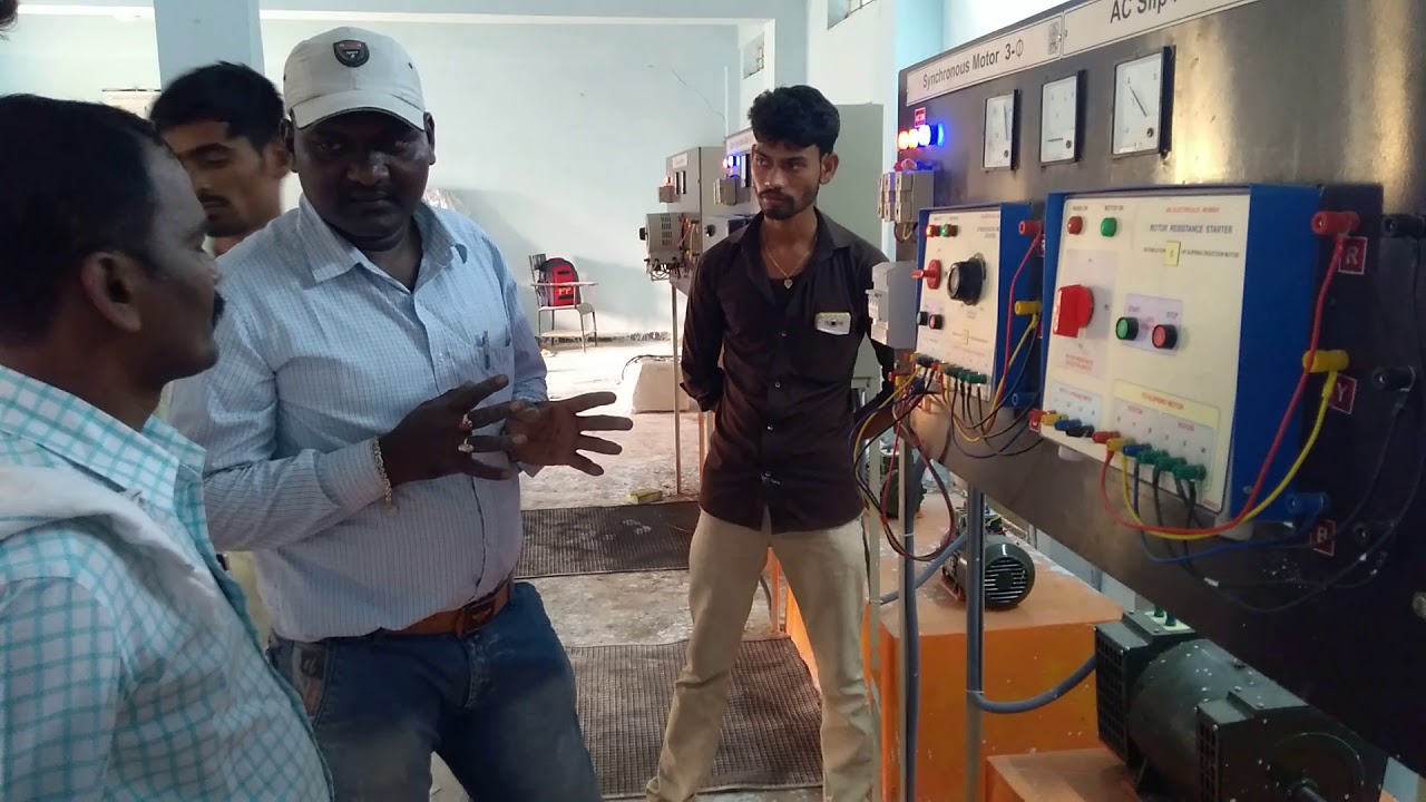 Govt iti Electrician lab demo class 1 - YouTube