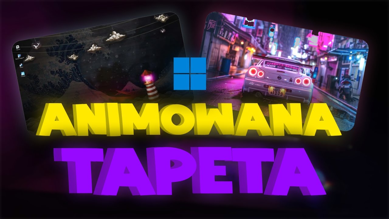 Jak DODAĆ ANIMOWANE TAPETY do Windowsa ZA DARMO! - YouTube