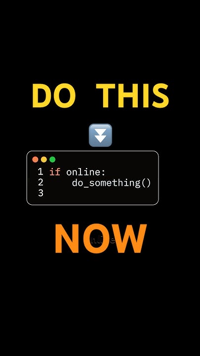 This SIMPLE Trick in Python Makes Your Code Better! #python # ...