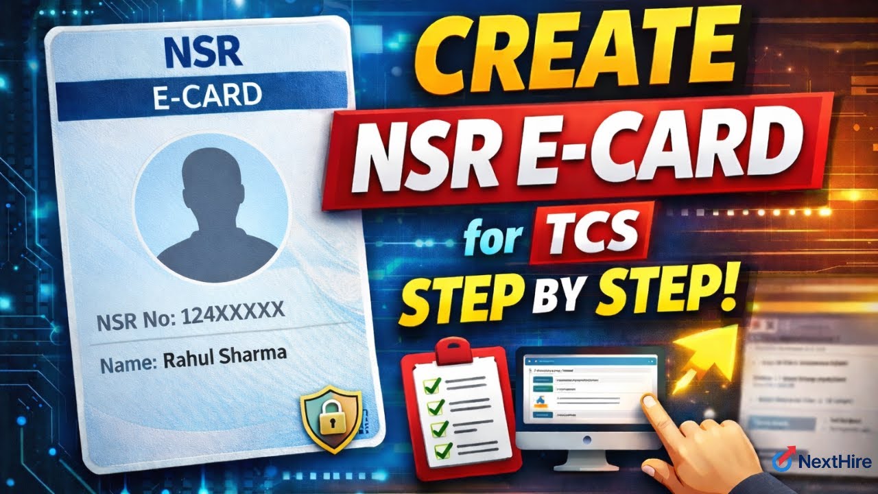 NSR E-Card Registration for TCS | Step-by-Step Process (2026 Updated ...