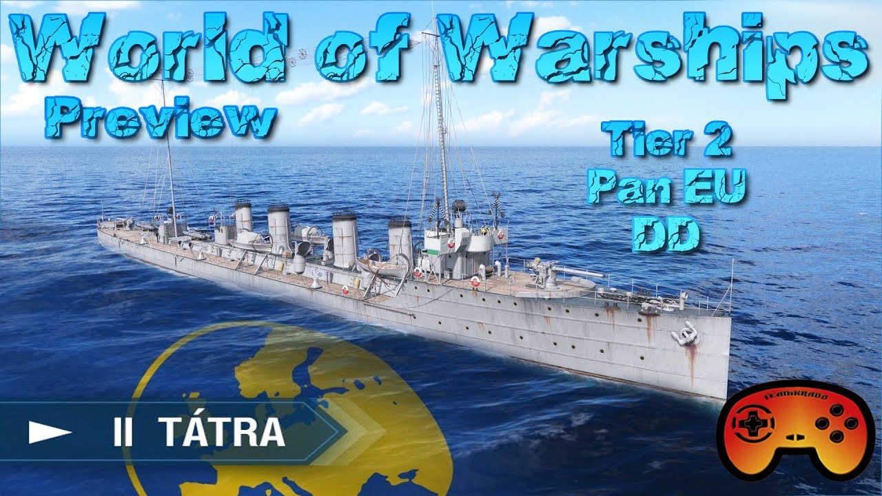 Tatra T2 Pan/EU/DD angespielt in World of Warships auf Deutsch/German ...