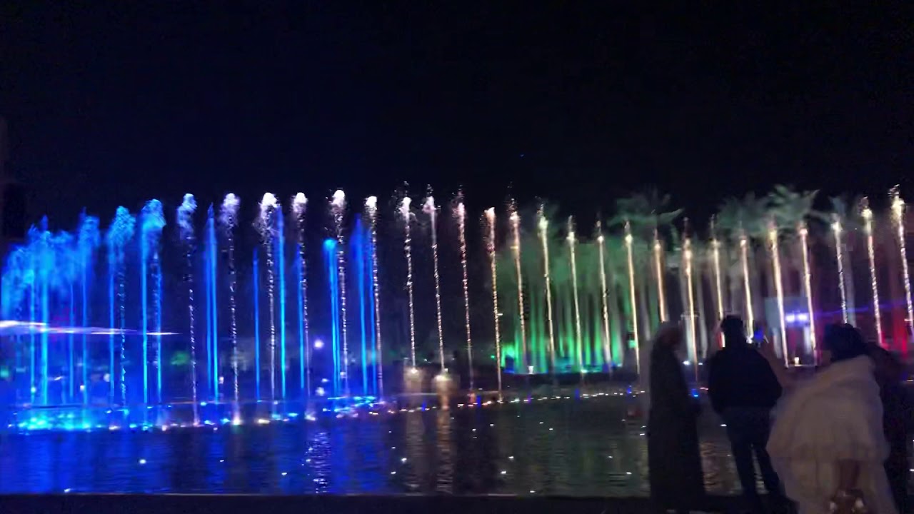 fountains Kuwait opera - YouTube