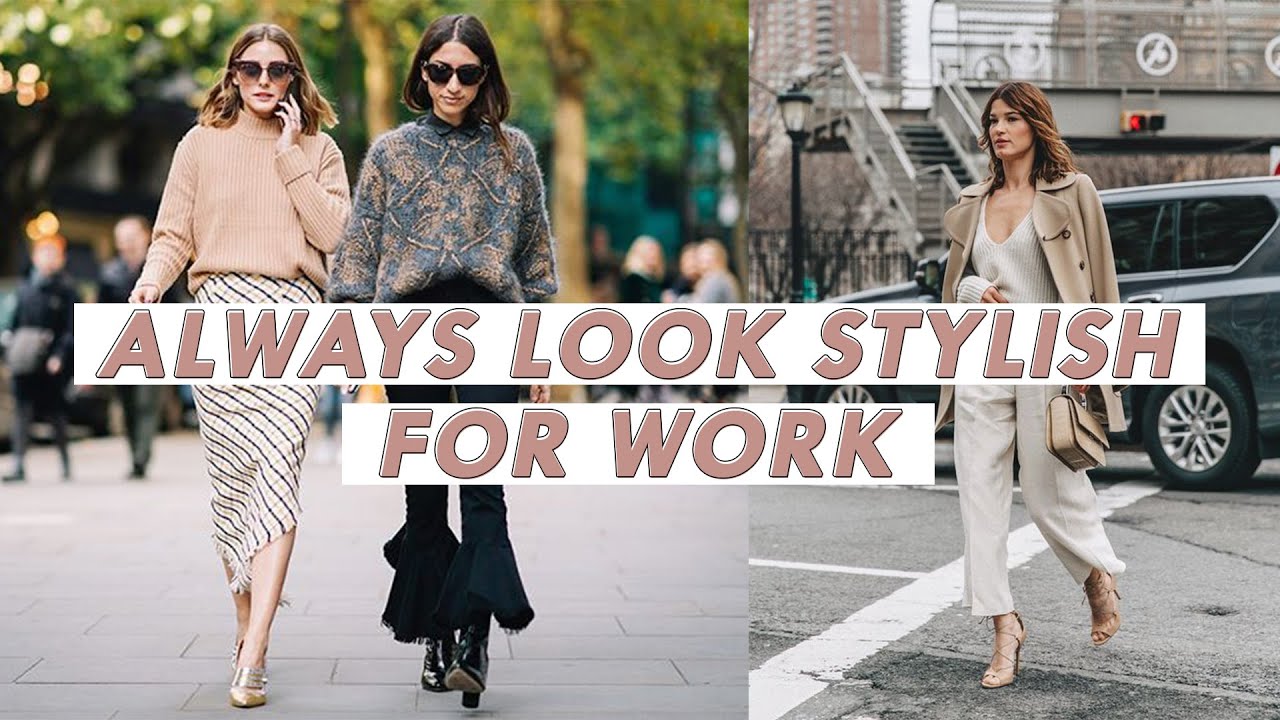 LOOK STYLISH FOR WORK EVERY DAY - Work Wardrobe Basics 101 ...