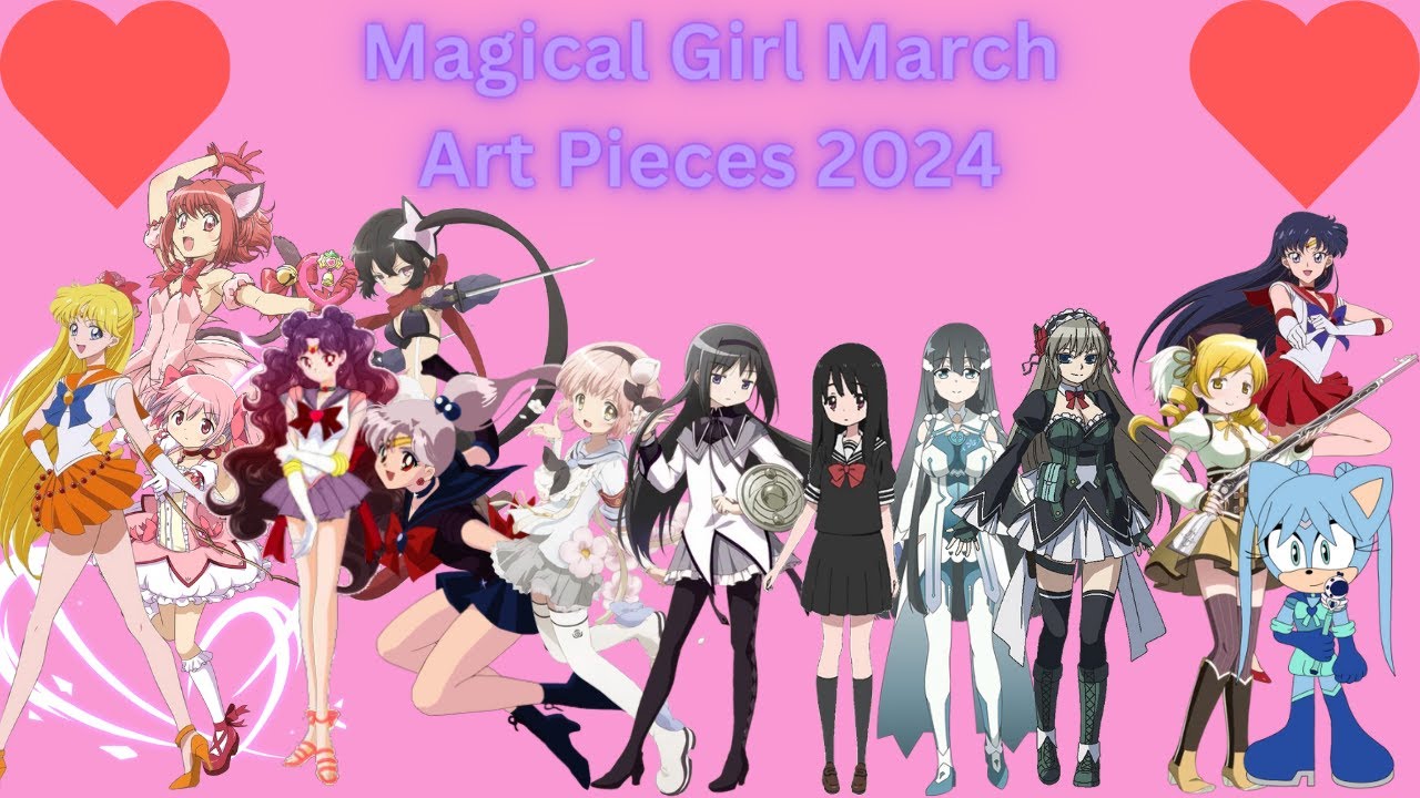 Magical girl March Art Pieces of 2024 - YouTube