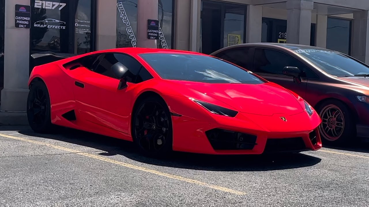 Wrap Effects INSANE Lambo wrap - YouTube