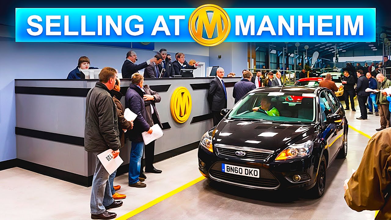 How To Sell Cars At Manheim Car Auction - YouTube