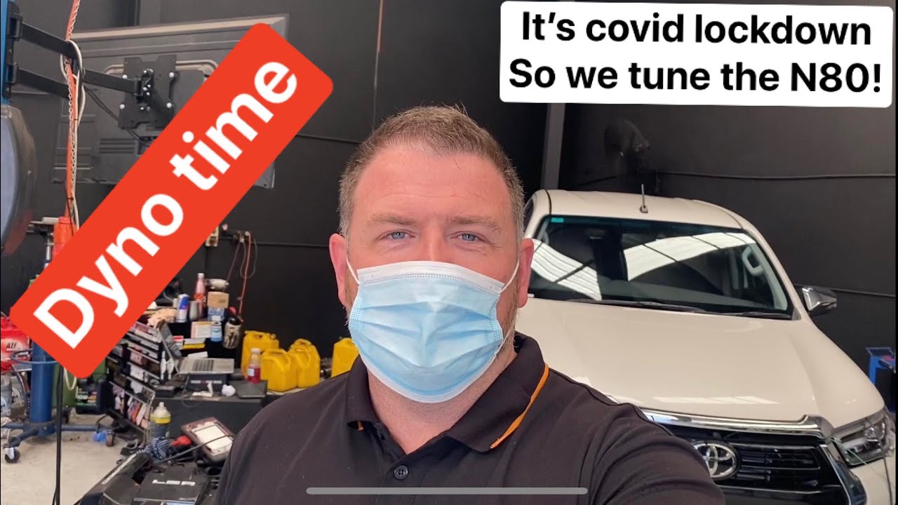 The N80 Hilux gets dyno tuned! - YouTube