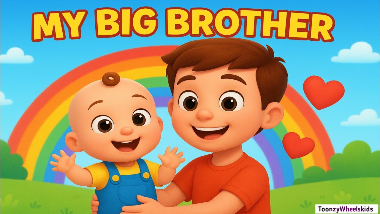 My Big Brother Song 👶👦 | Little Baby vs Big Brother | Fun Kids Songs ...