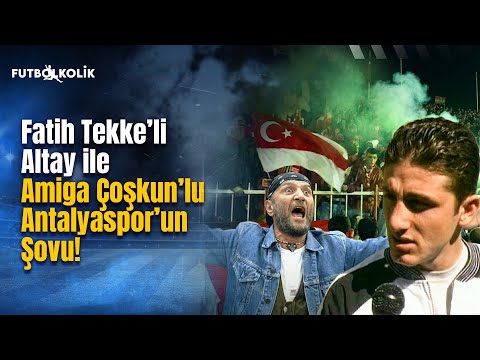 Fatih Tekke'li Altay ile Amigo Coşkun'lu Antalyaspor'un Şovu! 1997-98 Sezonu 24. hafta Maçları