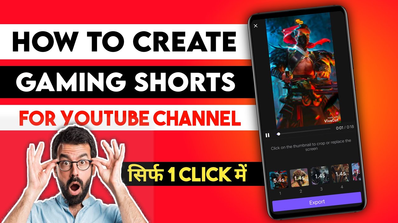 How to make gaming shots for YouTube videos | gaming shots kaise banaye ...