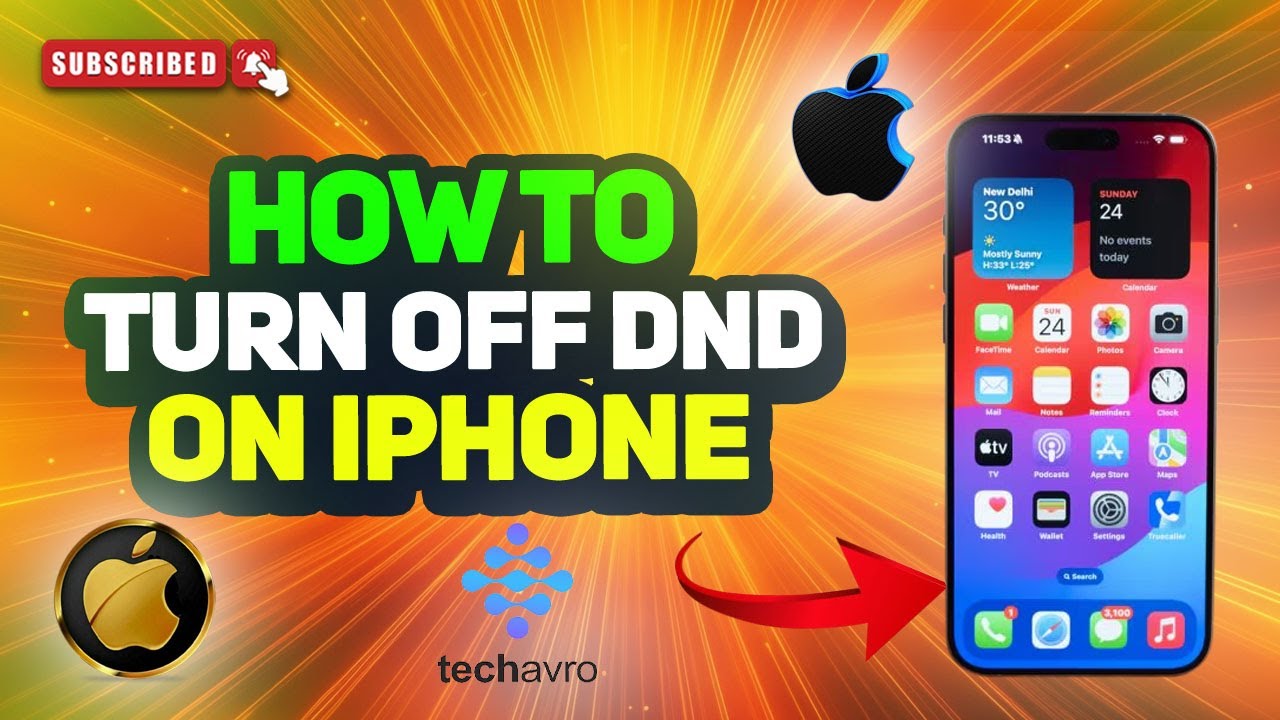 How to turn off DND on iPhone 2025 - YouTube