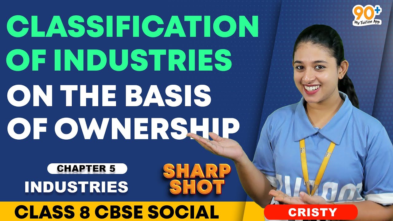 Classification of Industries on the basis of ownership| 8th CBSE ...