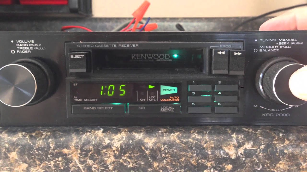 KRC-2000 on ebay - YouTube