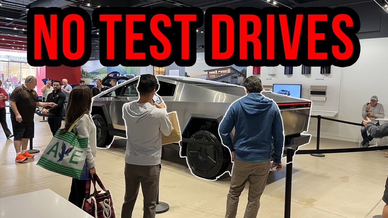NO CYBERTRUCK TEST DRIVES | The Real Reason Why You Can’t Get Close to ...